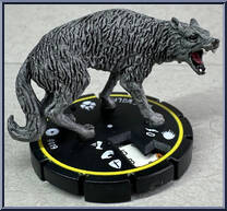 Dire Wolf (Rookie) - HorrorClix - Base Set - WizKids Action Figure