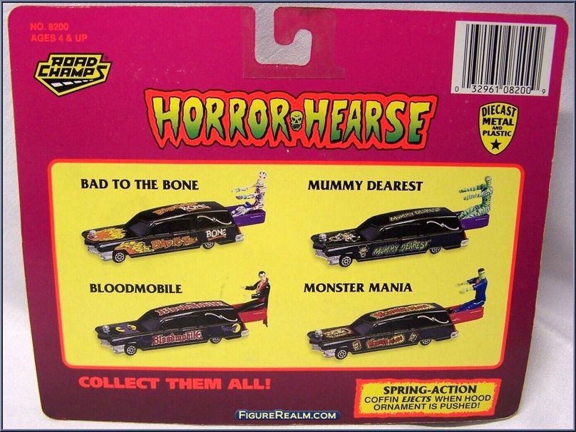 Monster Mania - Horror Hearse - Basic Series - Road Champs Action Figure