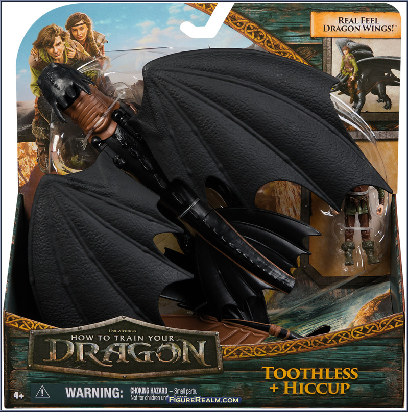 Toothless + Hiccup - How to Train Your Dragon - 2025 Movie - Basic Series - Spinmaster Action Figure