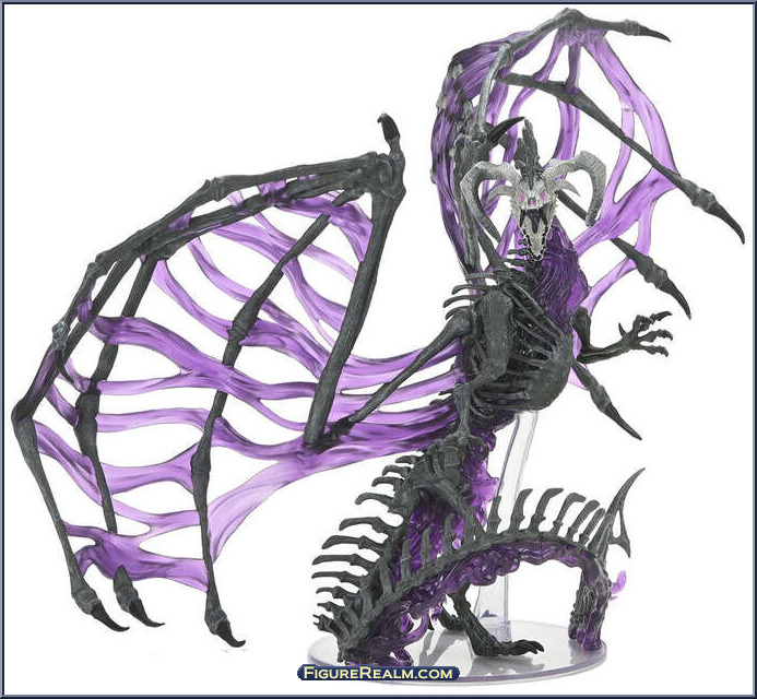 Black Dracolich - Icons of the Realms - Basic Series - WizKids Action ...