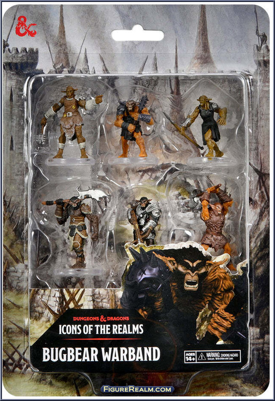 Bugbear Warband - Icons of the Realms - Basic Series - WizKids Action ...