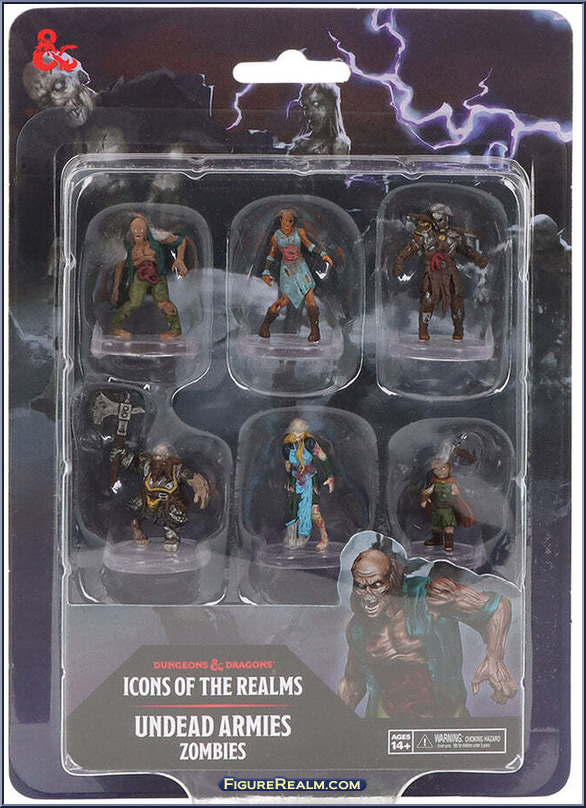 Undead Armies - Zombies - Icons of the Realms - Basic Series - WizKids Action Figure
