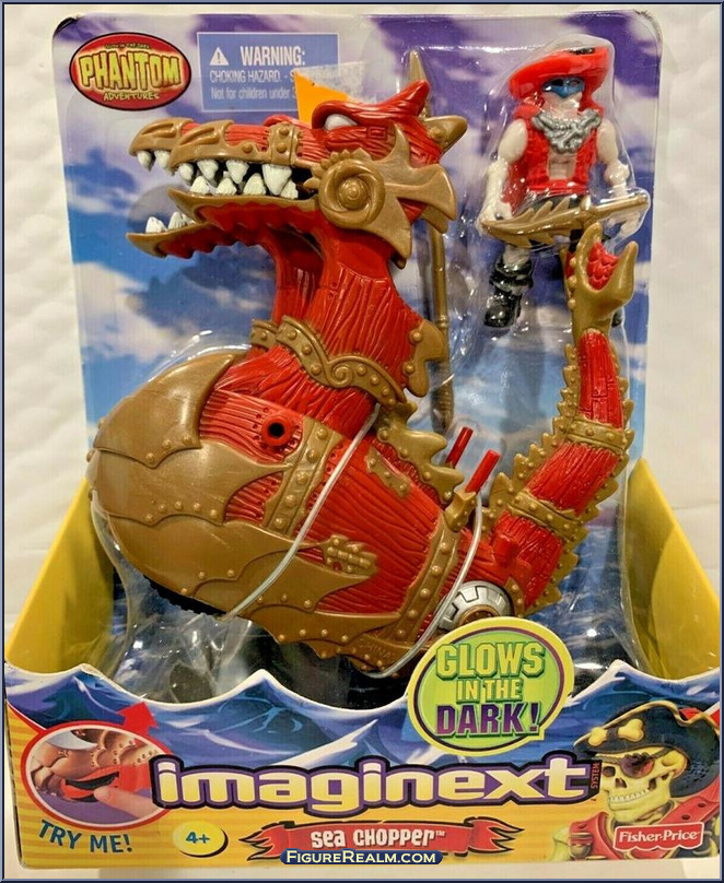 Sea Chopper - Imaginext - Phantom Adventures - Fisher-Price Action Figure