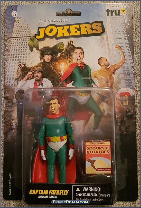 Captain Fatbelly - Impractical Jokers - Basic Series - EMCE Toys Action ...
