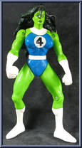 She Hulk (Fantastic Four) - Incredible Hulk - Exclusives - Toy Biz ...