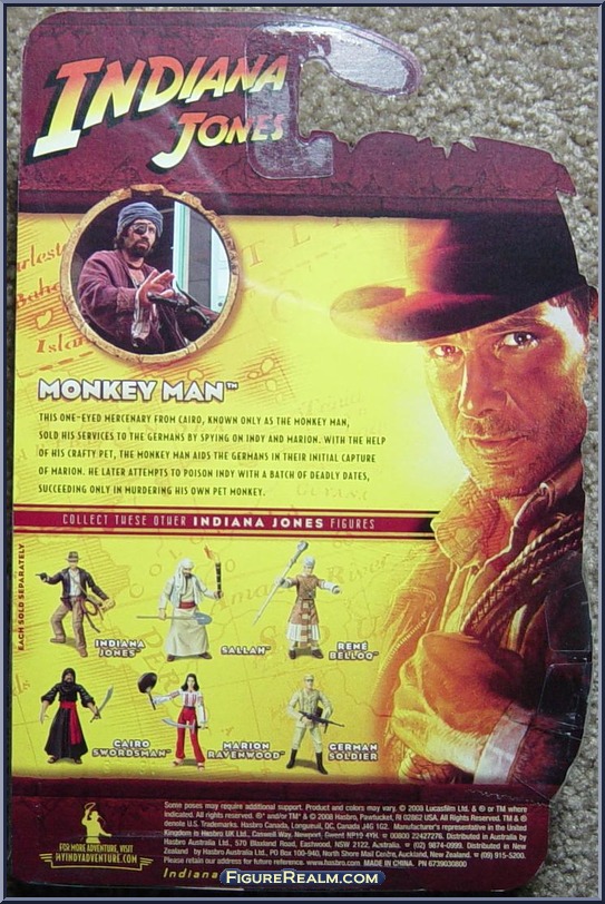 Monkey Man - Indiana Jones - Raiders of the Lost Ark - Basic Series ...