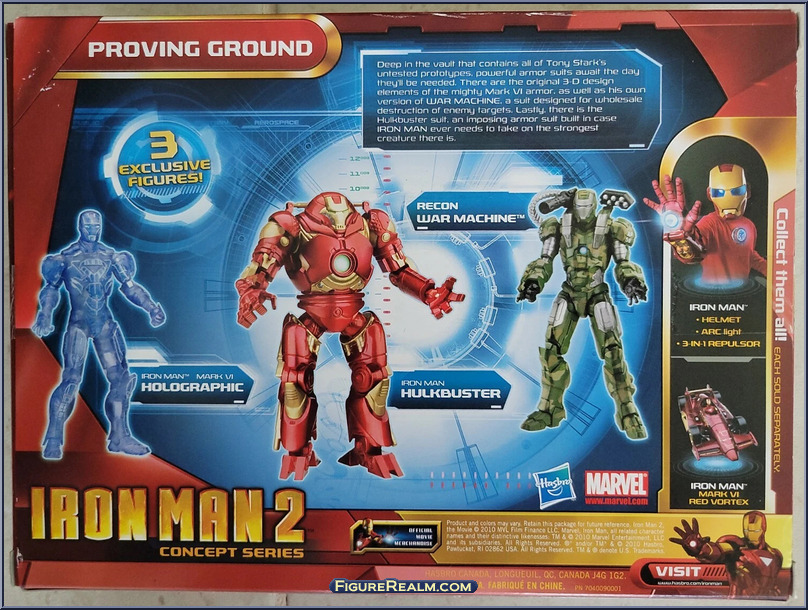 Proving Ground (Iron Man Mark VI Holographic / Iron Man Hulkbuster ...