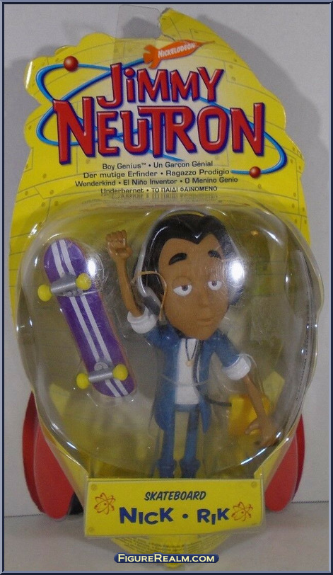 Nick Dean (Skateboard) - Jimmy Neutron - Basic Series - Mattel Action ...
