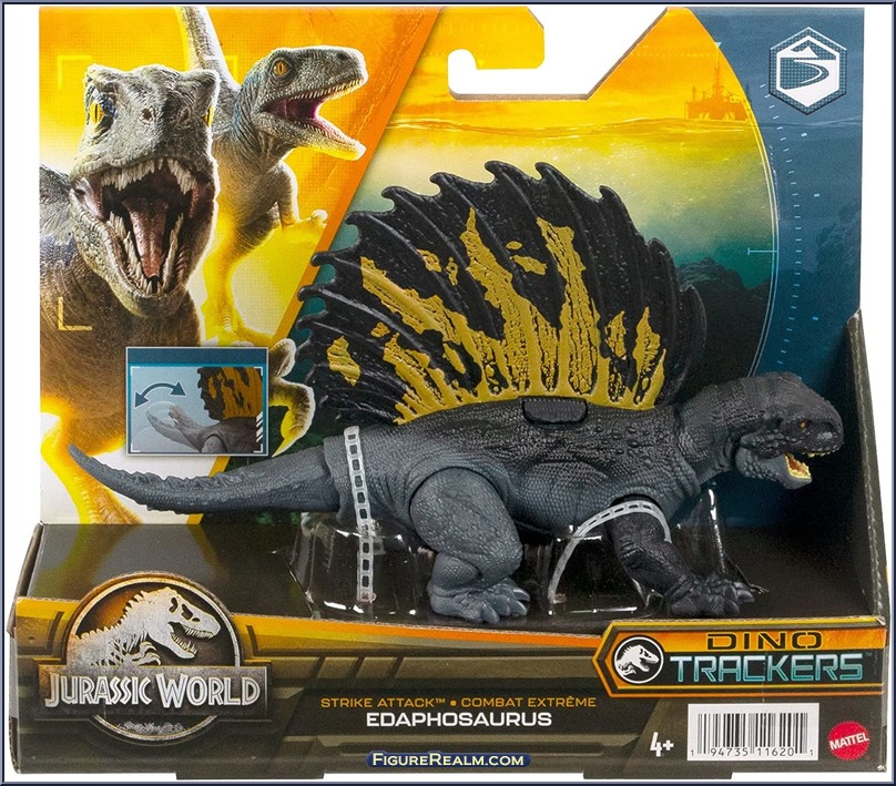 Edaphosaurus - Jurassic World - Dino Tracker - Strike Attack - Mattel ...