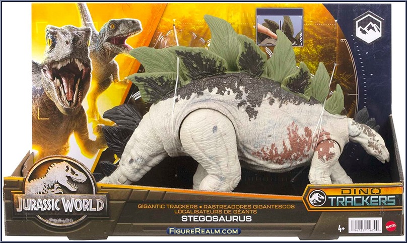 Stegosaurus - Jurassic World - Dino Tracker - Gigantic Tracker - Mattel ...