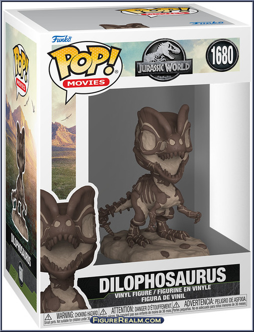 Dilophosaurus (Fossil) - Jurassic World - Dominion - Pop! Vinyl Figures ...