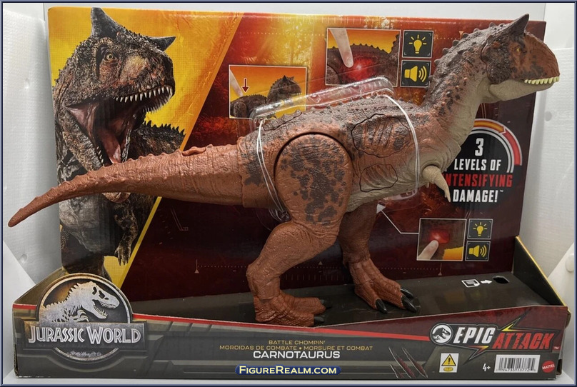 Carnotaurus - Jurassic World - Epic Evolution - Epic Attack - Mattel ...