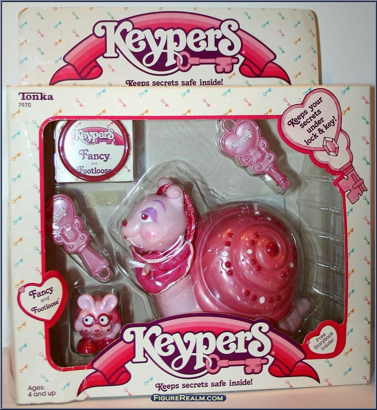 Fancy Snail & Footloose - Keypers - Basic Series - Tonka Action Figure