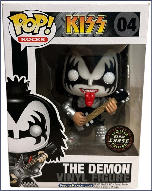 The Demon (Chase) (Glows In The Dark) - KISS - Pop! Vinyl Figures ...
