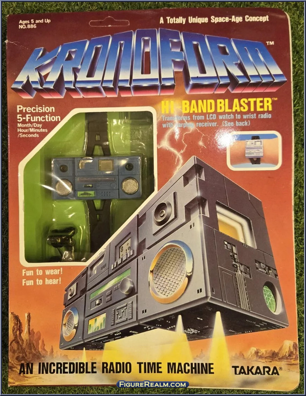 Hi-Band Blaster - Kronoform - Basic Series - Takara Action Figure