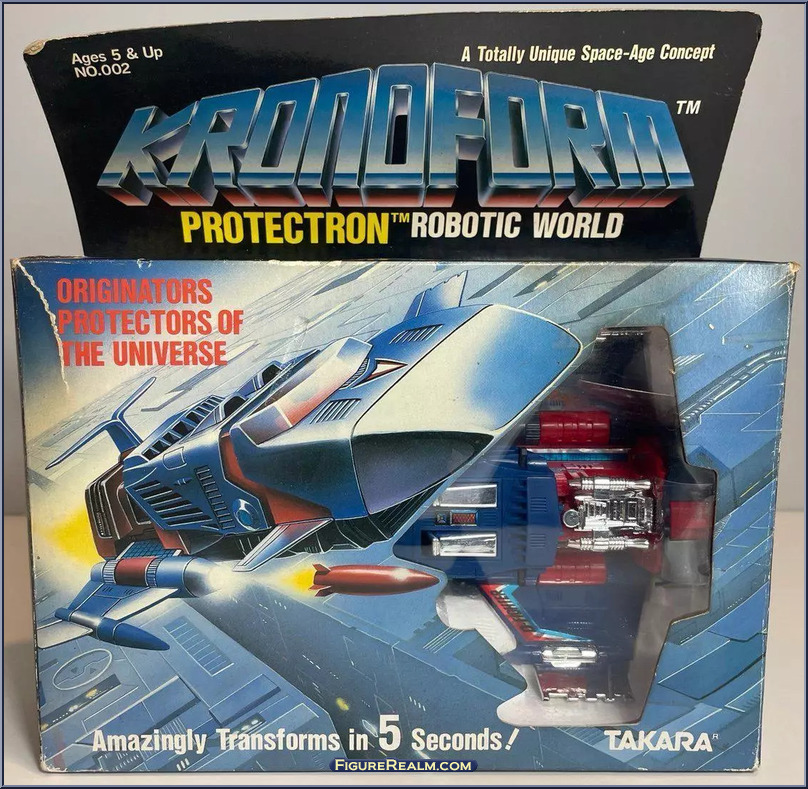 Protectron (Blue) - Kronoform - Basic Series - Takara Action Figure