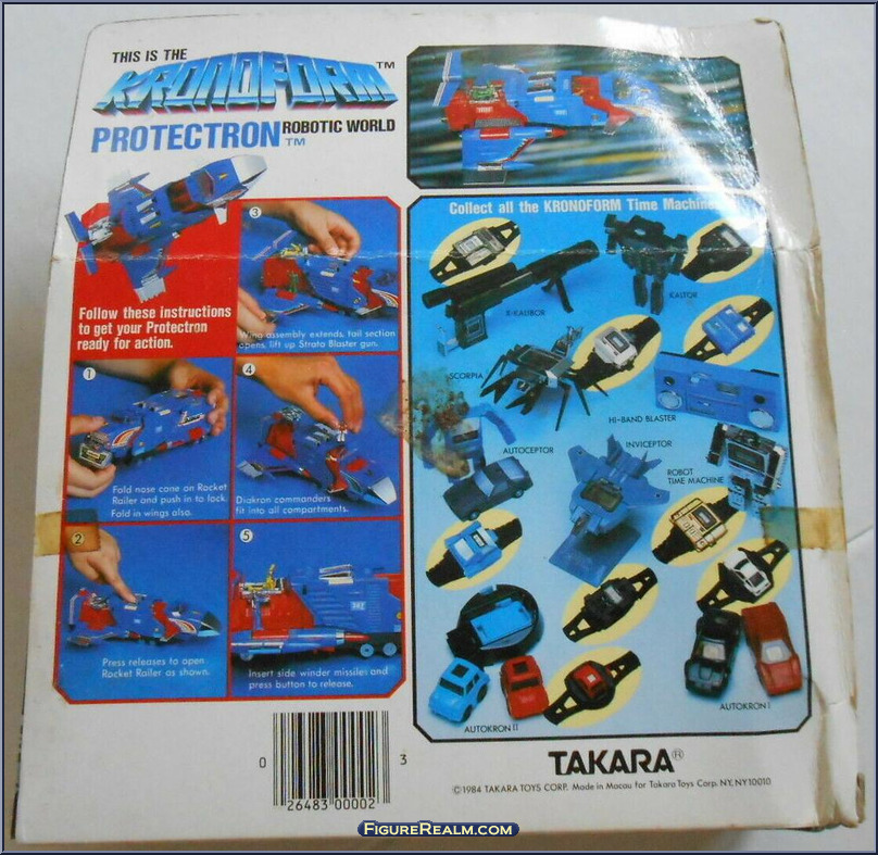 Protectron (Turquoise) - Kronoform - Basic Series - Takara Action Figure