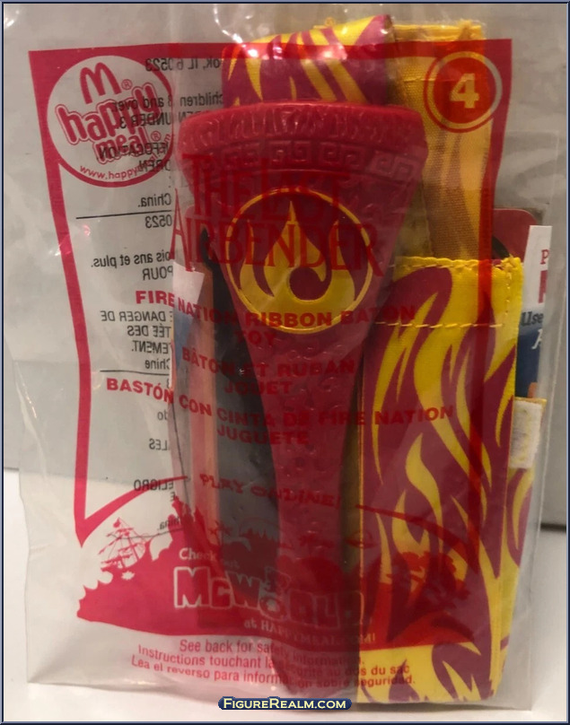 Fire Nation Ribbon Baton (Toy) - Last Airbender - Basic Series ...