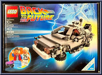 Back to the Future Time Machine - Lego Ideas - Basic Series - Lego ...