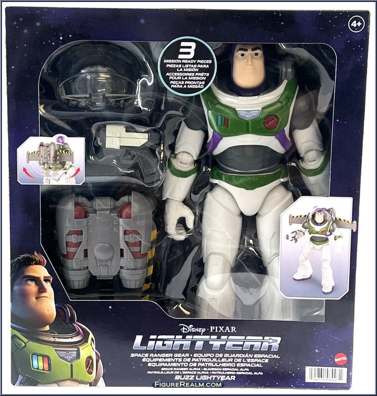Buzz Lightyear (Space Ranger Gear) - Lightyear - Basic Series - Mattel ...