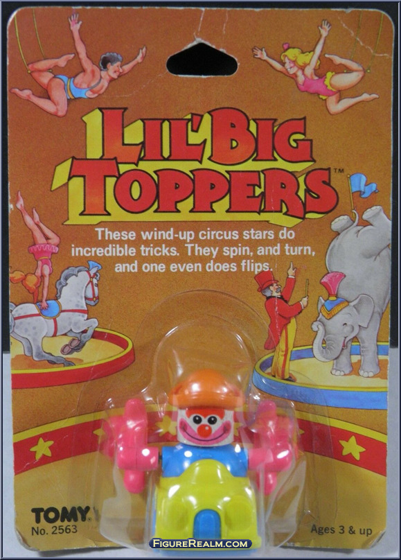 Clown - Lil' Big Toppers - Wind-Ups - Tomy Action Figure