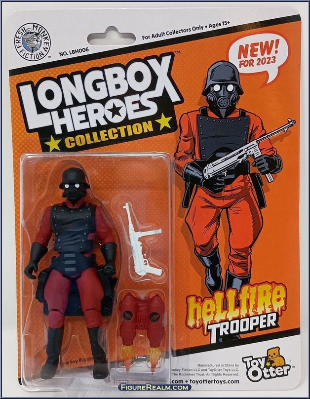 Hellfire Trooper - Longbox Heroes - Basic Series - Fresh Monkey Fiction Action Figure