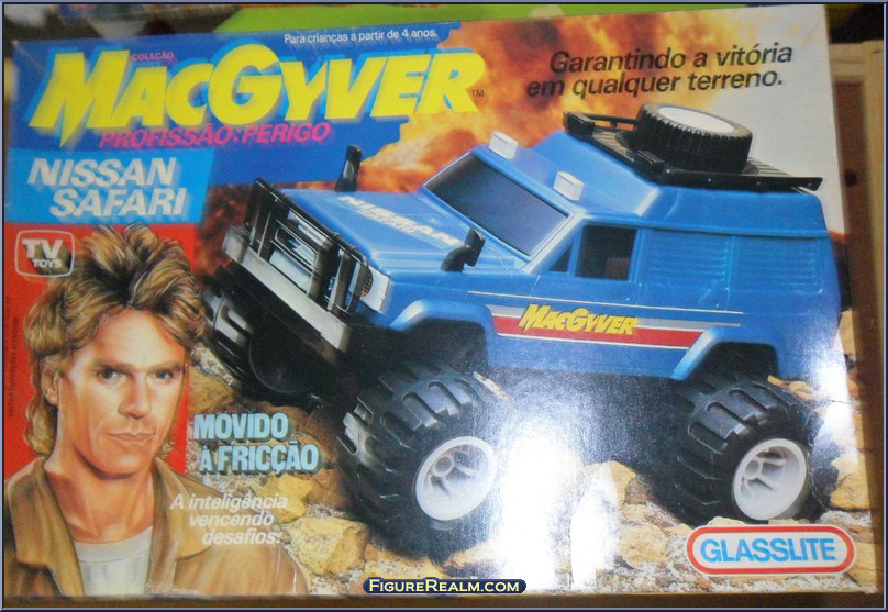 Nissan Safari - MacGyver - Vehicles - Glasslite Action Figure