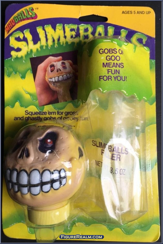 Skull Face - Madballs - Slimeballs - Spearhead Action Figure