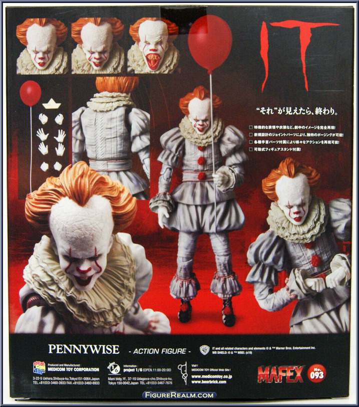 Pennywise - Mafex - It - Medicom Action Figure