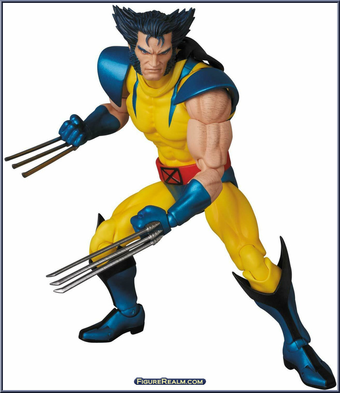 Wolverine (Yellow / Blue) (X-Men) - Mafex - Marvel - Medicom Action Figure