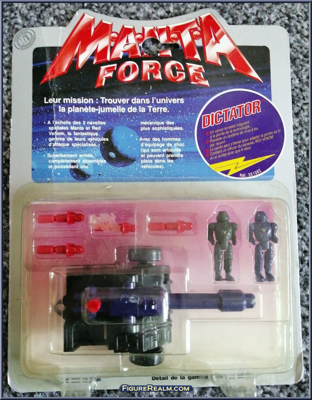 Dictator - Manta Force - Basic Series - Blue Bird Action Figure