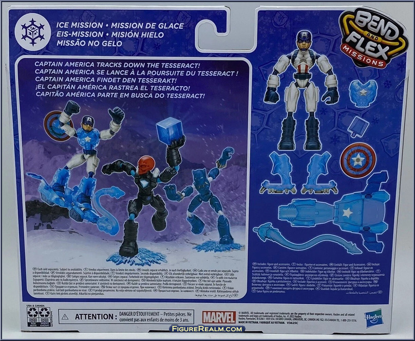 Captain America (Ice Mission) - Marvel - Bend and Flex - Missions ...