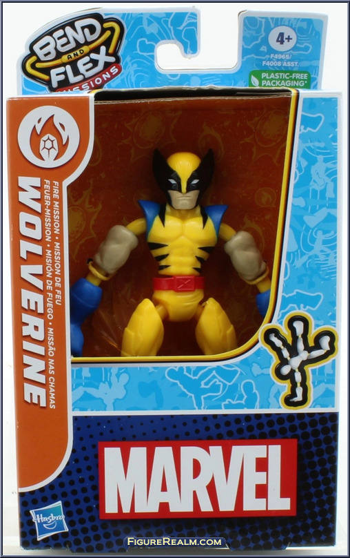 Wolverine (Fire Mission) - Marvel - Bend and Flex - Missions - Hasbro ...