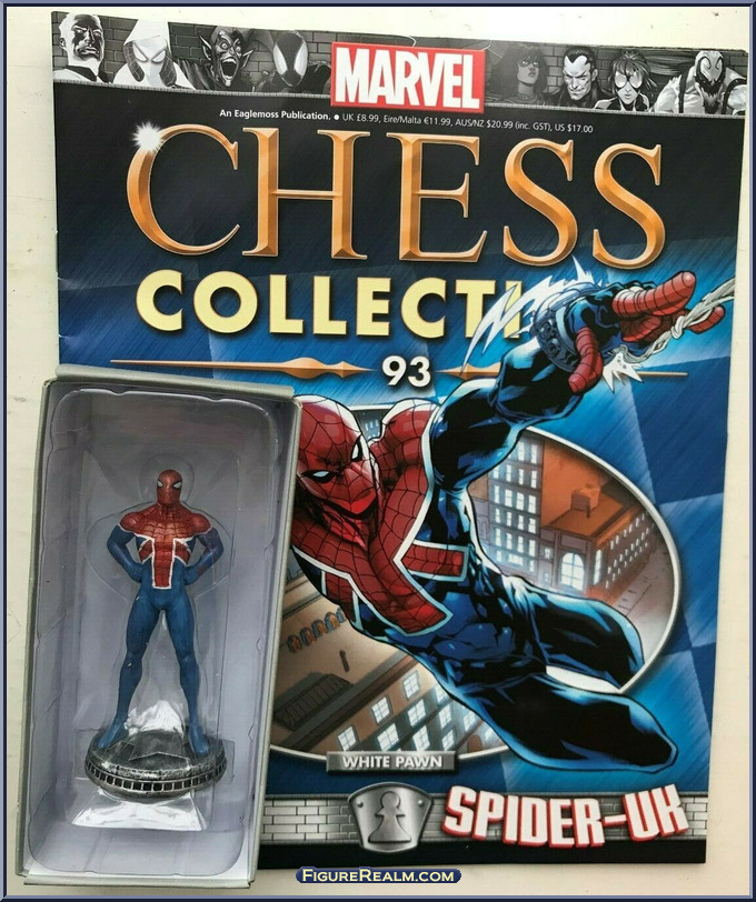 Spider-UK - Marvel Chess Collection - Basic Series - Eaglemoss Action ...
