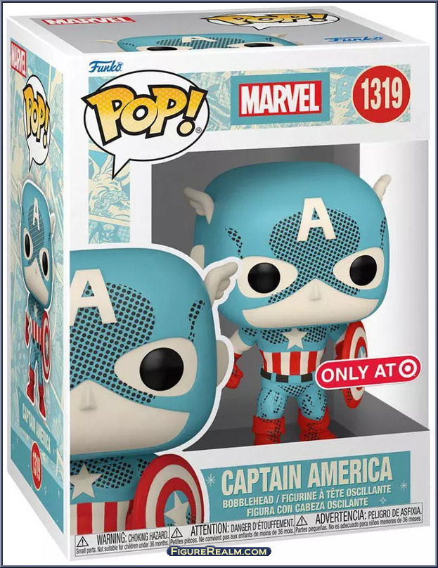 Captain America (Retro Reimagined) - Marvel - Marvel Universe Pop ...