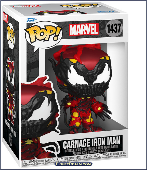 Carnage Iron Man - Marvel - Marvel Universe Pop! - Funko Action Figure