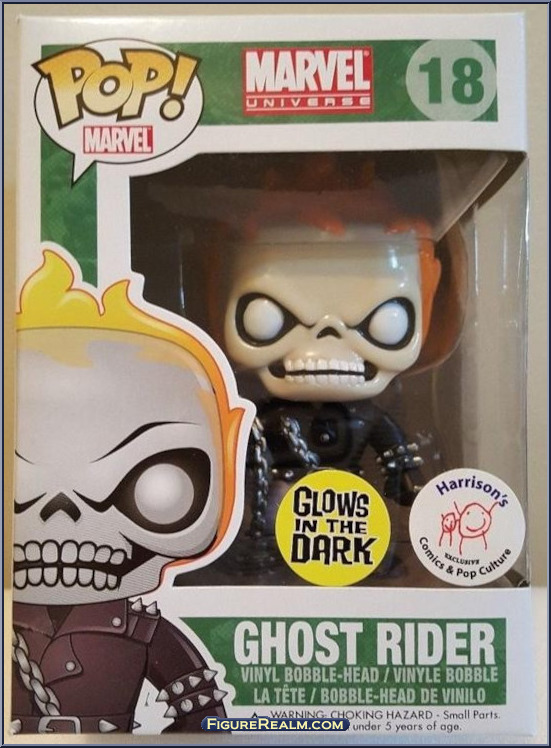 Ghost Rider (Glows in the Dark) - Marvel - Marvel Universe Pop! - Funko ...