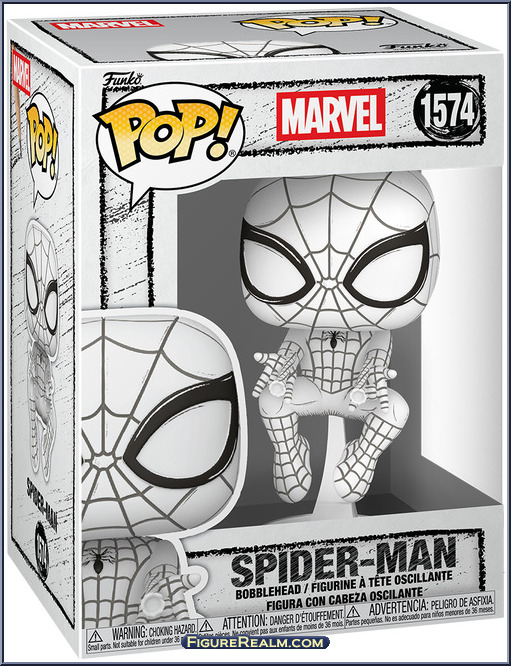 Spider-Man (Sketched Deco) - Marvel - Marvel Universe Pop! - Funko ...