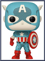 Captain America (Retro Reimagined) - Marvel - Marvel Universe Pop ...
