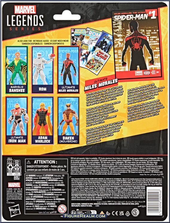 Miles Morales (Ultimate Spider-Man) - Marvel Legends - Infinite Series ...