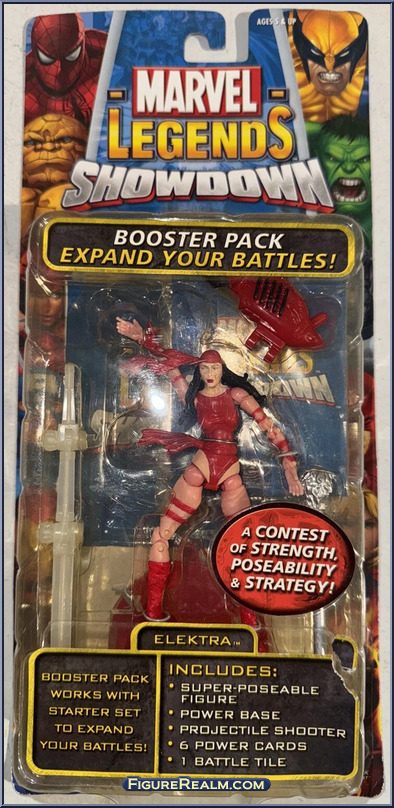 Elektra (Red) - Marvel Legends Showdown - Battle Booster Packs - Series ...