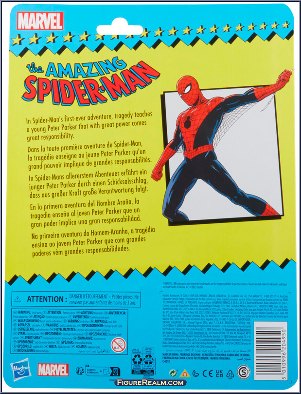 Spider-Man (Web Wings) - Marvel Legends - Vintage - Super Heroes ...