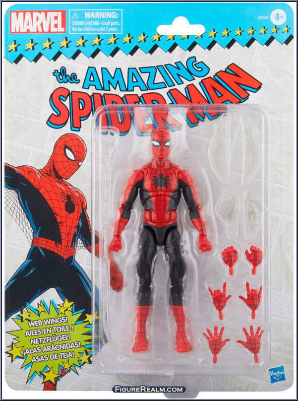 Spider-Man (Web Wings) - Marvel Legends - Vintage - Super Heroes ...