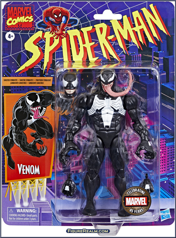 Venom - Marvel Legends - Vintage - Marvel 85th Anniversary - Hasbro ...