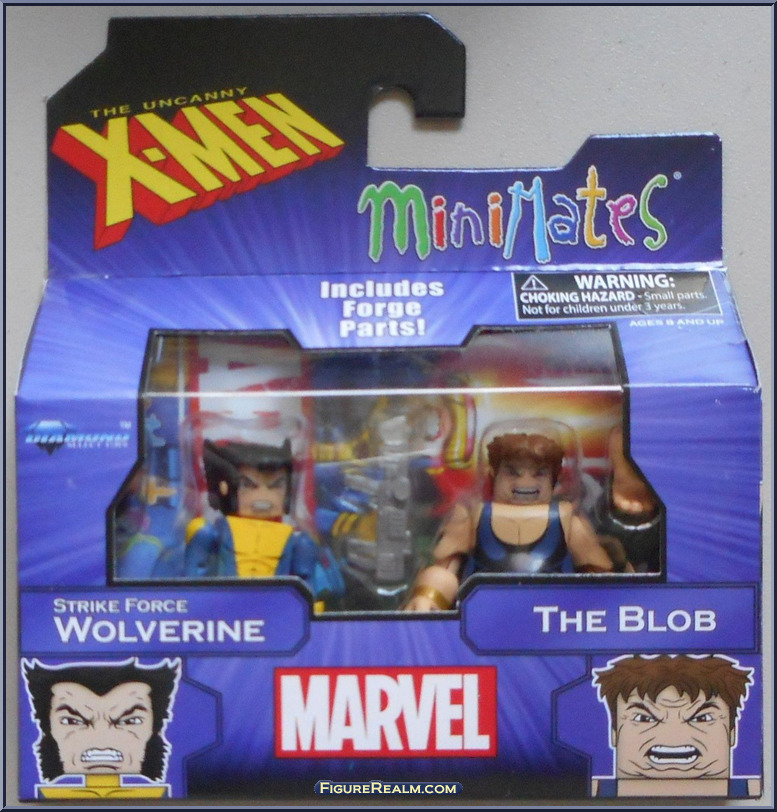Strike Force Wolverine / Blob - Marvel Minimates - Wave 60 - Uncanny X ...