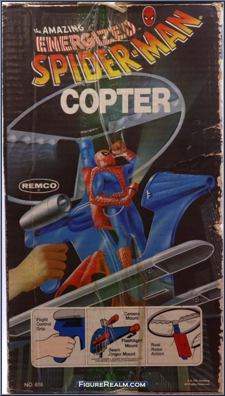 Spider-Man Copter (Energized) (Blue) - Marvel - Accessories - Remco ...