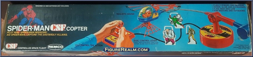Spider-Man CSF Copter - Marvel - Accessories - Remco Action Figure