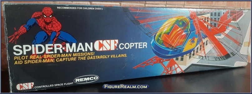 Spider-Man CSF Copter - Marvel - Accessories - Remco Action Figure