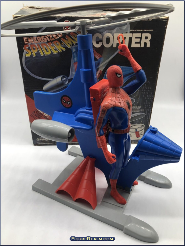 Spider-Man Copter (Energized) (Blue) - Marvel - Accessories - Remco ...