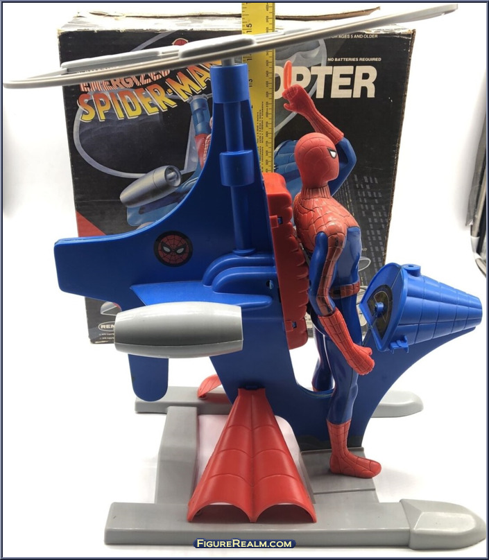 Spider-Man Copter (Energized) (Blue) - Marvel - Accessories - Remco ...